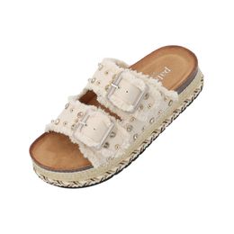Palado by Sila Sahin Pantolette Damen Größe 40 beige