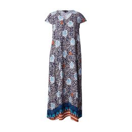 More & More MORE & MORE Kleid Damen Größe 46 creme / navy / cognac / weiß