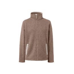 Tchibo - Thermo-Strickfleece-Jacke - Herren - Gr. M - braun