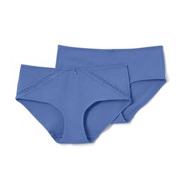 Tchibo - 2 Pantys - Damen - Gr. L - blau