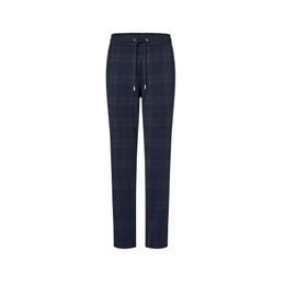 Tchibo - Karierte Joggpants - Damen - Gr. L - dunkelblau/kariert