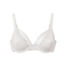 Tchibo - Bügel-BH mit Spitze - Damen - Gr. 85B - weiß