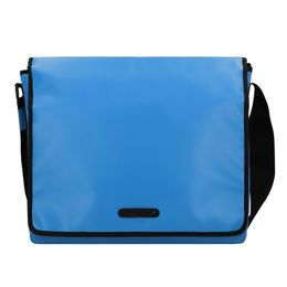 Green Burry GREENBURRY Upcycled Tarpaulin Messenger 40 cm Laptopfach Herren Größe One Size blau