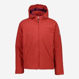 Timberland Rote Outdoorjacke mit matter Oberfläche