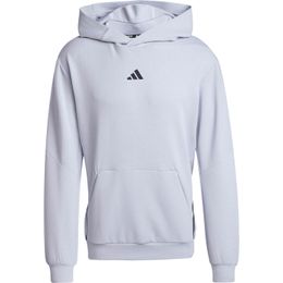 Adidas d4t Hoodie Herren - grau - Gr. S - Polyester/Baumwolle/Elastan