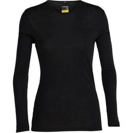 Icebreaker 175 Everyday Funktionsshirt Damen - schwarz - Gr. L - Merinowolle