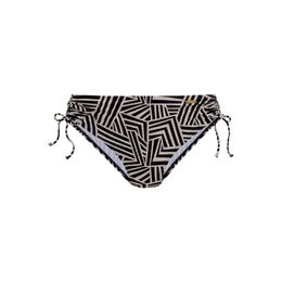 Lascana Bikinihose Damen Gr&ouml;&szlig;e S beige / schwarz