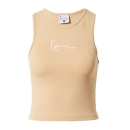Karl Kani Top Damen Gr&ouml;&szlig;e XXL beige / wei&szlig;