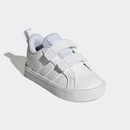 Klettschuh adidas Sportswear "VS PACE 2.0 KIDS", Gr. 26, schwarz-weiß (cloud weiß, cloud weiß, core schwarz), Synthetik, Textil, Schuhe