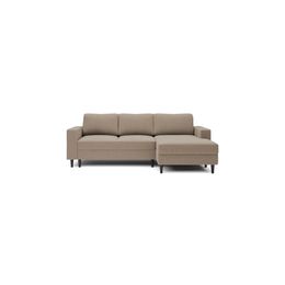 Selsey Ecksofa mit Schlaffunktion Nalika grün Maße (cm): B: 230 H: 77 Sofas > Sofas nach Material > Stoffsofas » Sofa DE