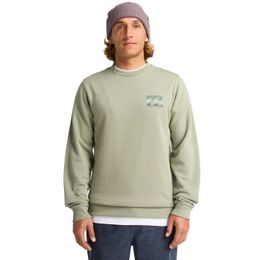 Sweatshirt Billabong "Foundation", Herren, Gr. L, light grau heather, 55% Baumwolle, 25% Baumwolle, 20% Polyester, Sweatshirts Sweatshirt