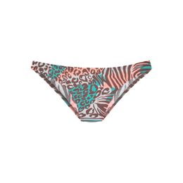 Venice Beach Bikinihose Damen Gr&ouml;&szlig;e M braun / gr&uuml;n / pfirsich / wei&szlig;