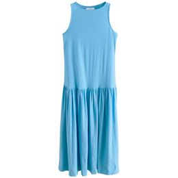 next Kleid Damen Gr&ouml;&szlig;e 48 taubenblau Winterkleid