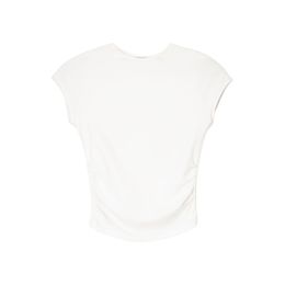 Bershka T-Shirt Damen Gr&ouml;&szlig;e XS offwhite