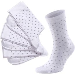 w&auml;schepur Damen Damen-Socken wei&szlig;, Gr&ouml;&szlig;e 35-38