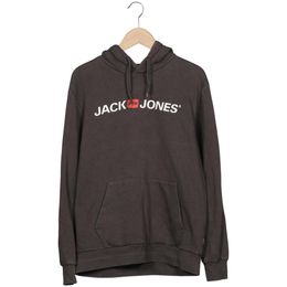 Jack & Jones JACK & JONES Kapuzenpullover Herren Gr&ouml;&szlig;e L Second Hand grau