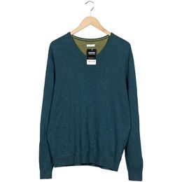 Tom Tailor Pullover Herren Größe XL Second Hand türkis