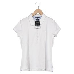Tommy Hilfiger Poloshirt Damen Größe M Second Hand weiß