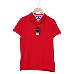 Tommy Hilfiger Poloshirt Damen Größe XL Second Hand rot