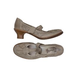 Rieker Pumps Damen Gr&ouml;&szlig;e 40 Second Hand beige