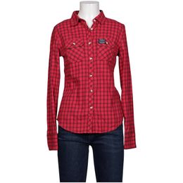 Superdry Bluse Damen Größe S Second Hand rot