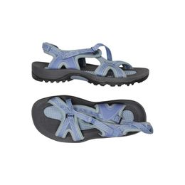 LANDS' END Lands&lsquo; End Sandalen Damen Gr&ouml;&szlig;e 38 Second Hand hellblau