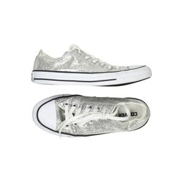 Converse Sneaker Damen Gr&ouml;&szlig;e 37.5 Second Hand silber
