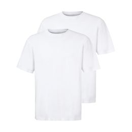 Jan Vanderstorm Shirts 'Erke' Herren Größe L Große Größen weiß