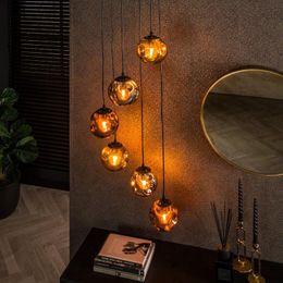 Onooro Bologna Pendelleuchte, E27 6-flammig, BE614-7456/77,