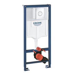 Grohe Solido Vorwandelement H: 113 cm, mit Bet&auml;tigungsplatte, f&uuml;r Wand-WC, 38832000,
