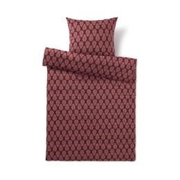 Tchibo - Winterjersey-Bettwäsche - bordeaux