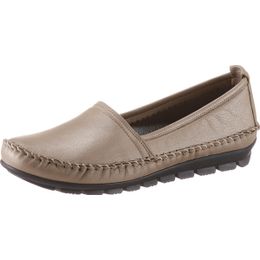 Gemini Damen Slipper beige Größe 38