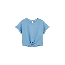 WE Fashion T-Shirt M&auml;dchen Gr&ouml;&szlig;e 158/164 taubenblau