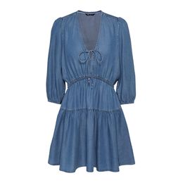 Tommy Jeans Kleid Damen Gr&ouml;&szlig;e 46 blue denim Winterkleid