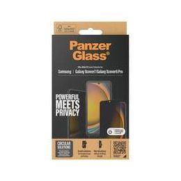 PanzerGlass Privacy Displayschutz Ultra-Wide Fit, Schutzfolie transparent, Samsung Galaxy Xcover7 / Xcover6 Pro