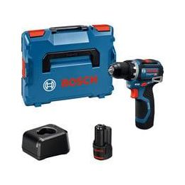 Bosch Akku-Bohrschrauber GSR 12V-32 Professional, 12Volt blau/schwarz, 2x Li-Ionen Akku 2,0Ah, L-BOXX