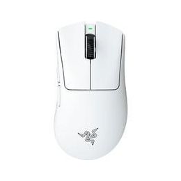 Razer Deathadder V4 Pro, Gaming-Maus wei&szlig;