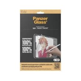 PanzerGlass GraphicPaper Displayschutz Ultra-Wide Fit, Schutzfolie transparent, iPad Air 11" (2024-2025)