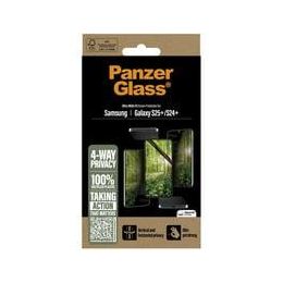 PanzerGlass ECO MATRIX 4-Way Displayschutz Ultra-Wide Fit, Schutzfolie transparent, Samsung Galaxy S25+ / S24+, AlignerKit