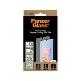 PanzerGlass All-in-One Displayschutz , Schutzfolie transparent, Samsung Galaxy S25+ / S24+, Ultra Wide Fit, EasyAligner