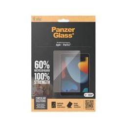 PanzerGlass Displayschutz Ultra-Wide Fit, Schutzfolie transparent, iPad 10,2" (2019-2021)