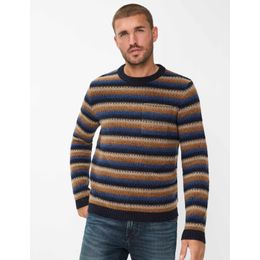 Brax Herren Strickpullover Style RICK navy, dunkelblau, Gr. L