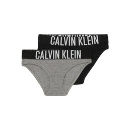 Calvin Klein Underwear Slip 'INTENSE POWER' Mädchen Größe 128/140 graumeliert / schwarz / weiß