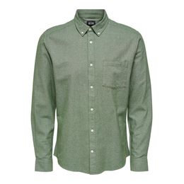 Only & Sons Only & Sons Button Up Shirt male Green size S