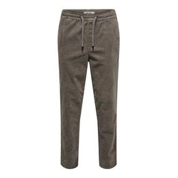 Only & Sons Only & Sons Hose 'ONSLinus' Herren Gr&ouml;&szlig;e 38 mokka