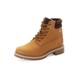 Tamaris Schn&uuml;rstiefelette Damen Gr&ouml;&szlig;e 41 cognac / dunkelbraun Winterschuhe