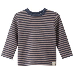 Topomini Newborn Langarmshirt mit Ripp-Struktur