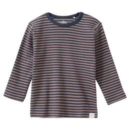 Topomini Baby Langarmshirt mit Ripp-Struktur