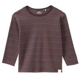 Topomini Baby Langarmshirt mit Ripp-Struktur