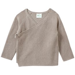 Topomini Baby Wickeljacke aus Rippstrick